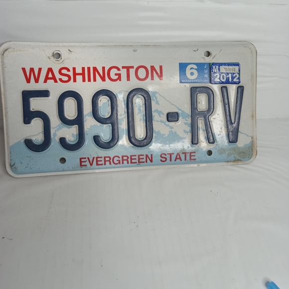 Accents | Washington License Plate | Poshmark